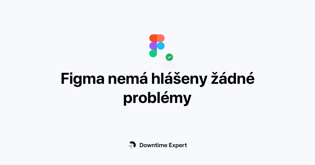 Je Figma mimo provoz? Výpadky a problémy v reálném čase | Downtime Expert