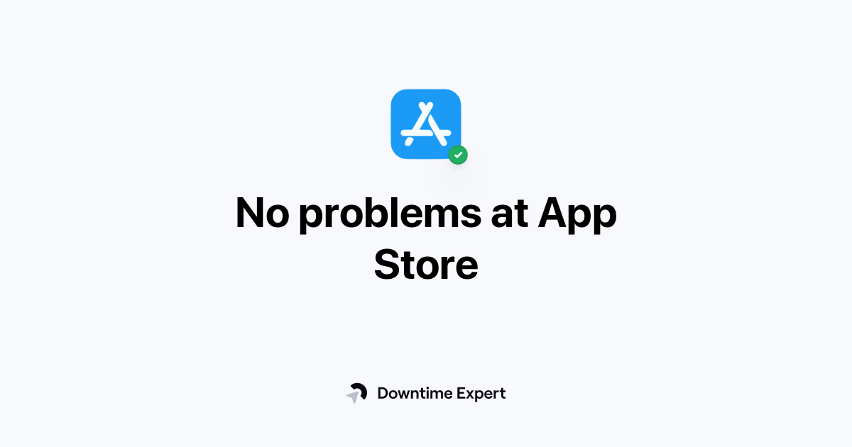 Is App Store down? Real-time outages and issues | Downtime Expert