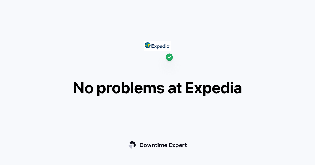 Is Expedia down? Real-time outages and issues | Downtime Expert