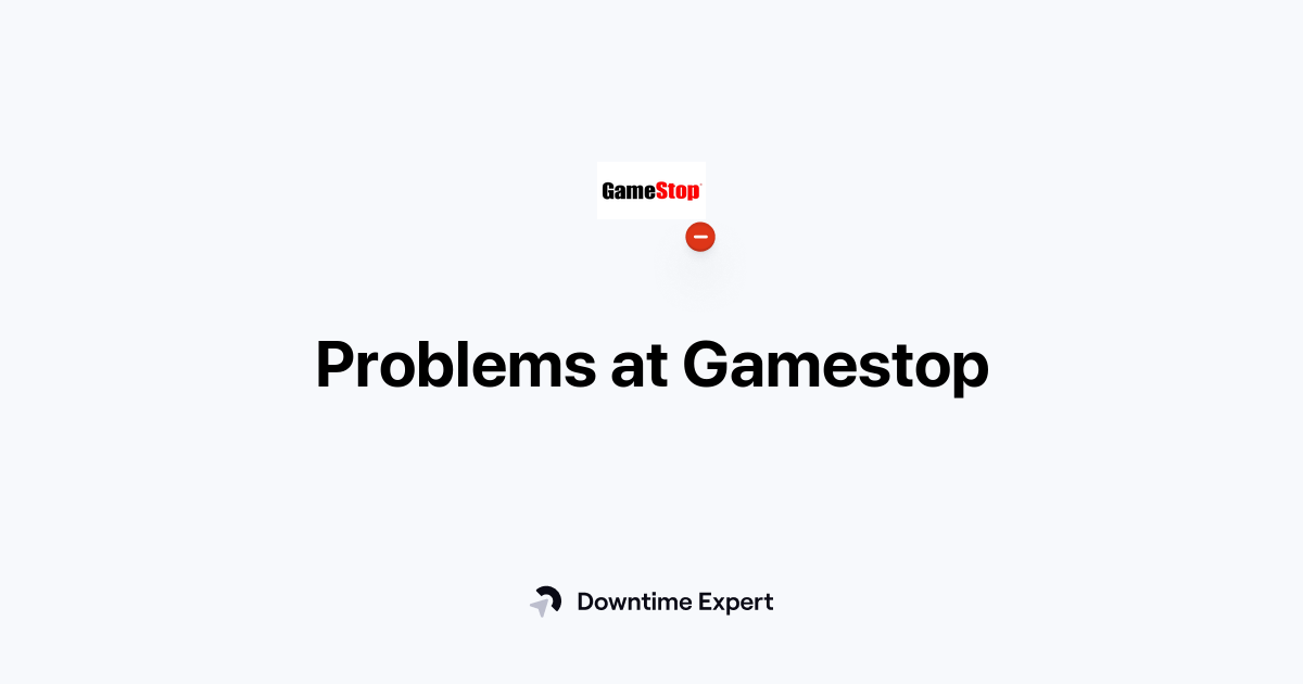 Is Gamestop down? Real-time outages and issues | Downtime Expert