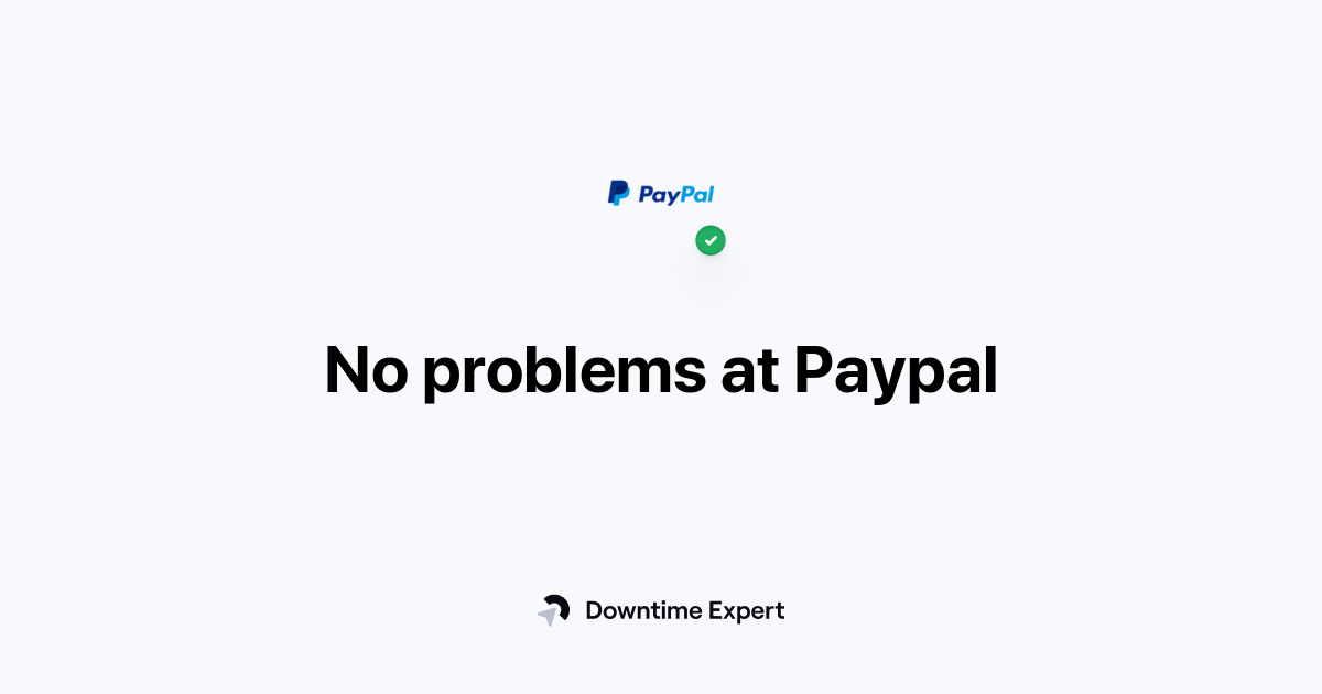 Is Paypal down? Real-time outages and issues | Downtime Expert