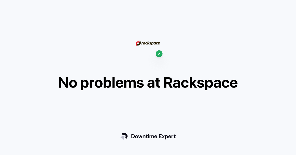 Is Rackspace down? Real-time outages and issues | Downtime Expert