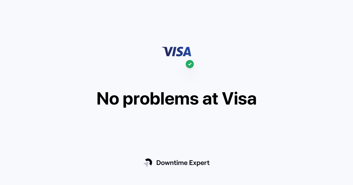 Is Visa down? Real-time outages and issues | Downtime Expert