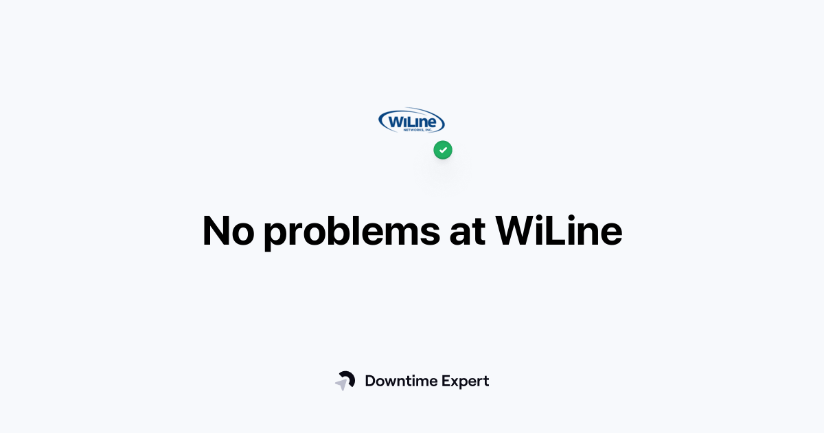 Is WiLine down? Real-time outages and issues | Downtime Expert