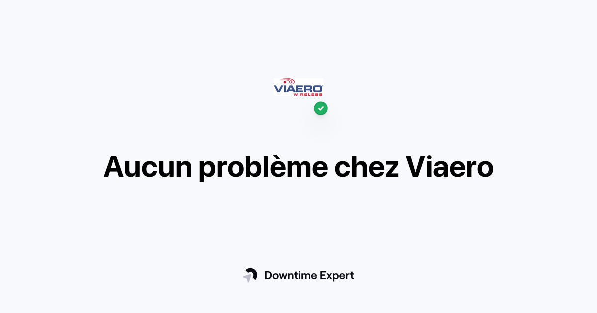 Viaero est-il hors service ? Pannes et problèmes en temps réel ...